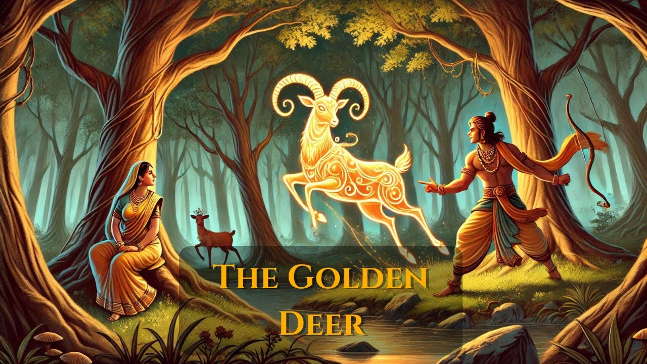 47. The Golden Deer | Ramayana Stories | Kricks Stories - YouTube