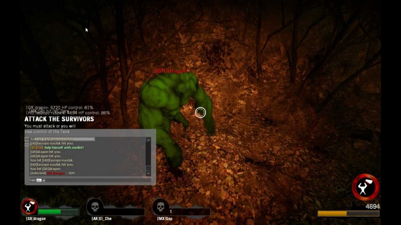 Left 4 Dead Tank Attack [#3][HD] iNSANE 10vs10 Versus - YouTube