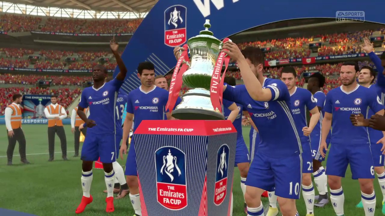 Fifa 17| Chelsea Career Mode FA Cup Final v Bristol City|Part 2 ...