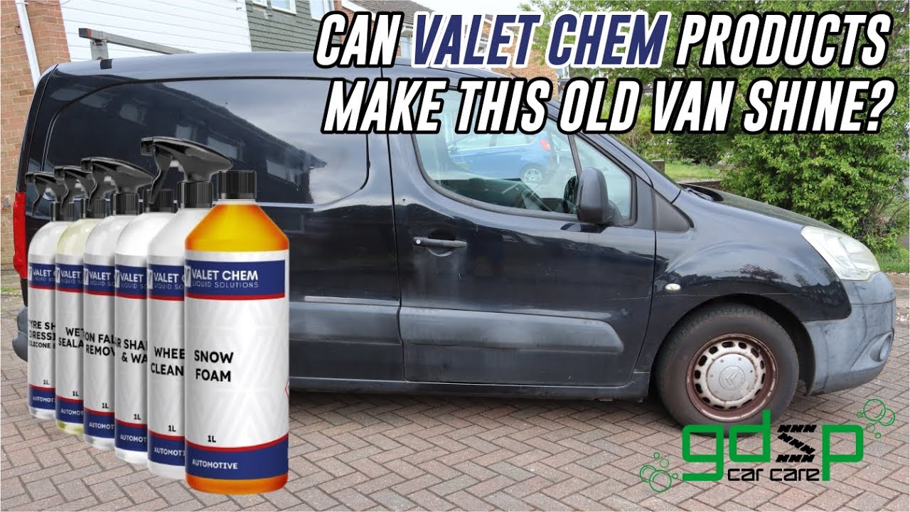Trying to revive a FILTHY Citroen Van. Using only Valet Chem products ...