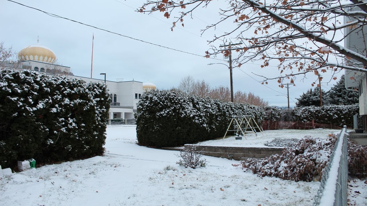 Snowfall of December 10th, 2019! - YouTube
