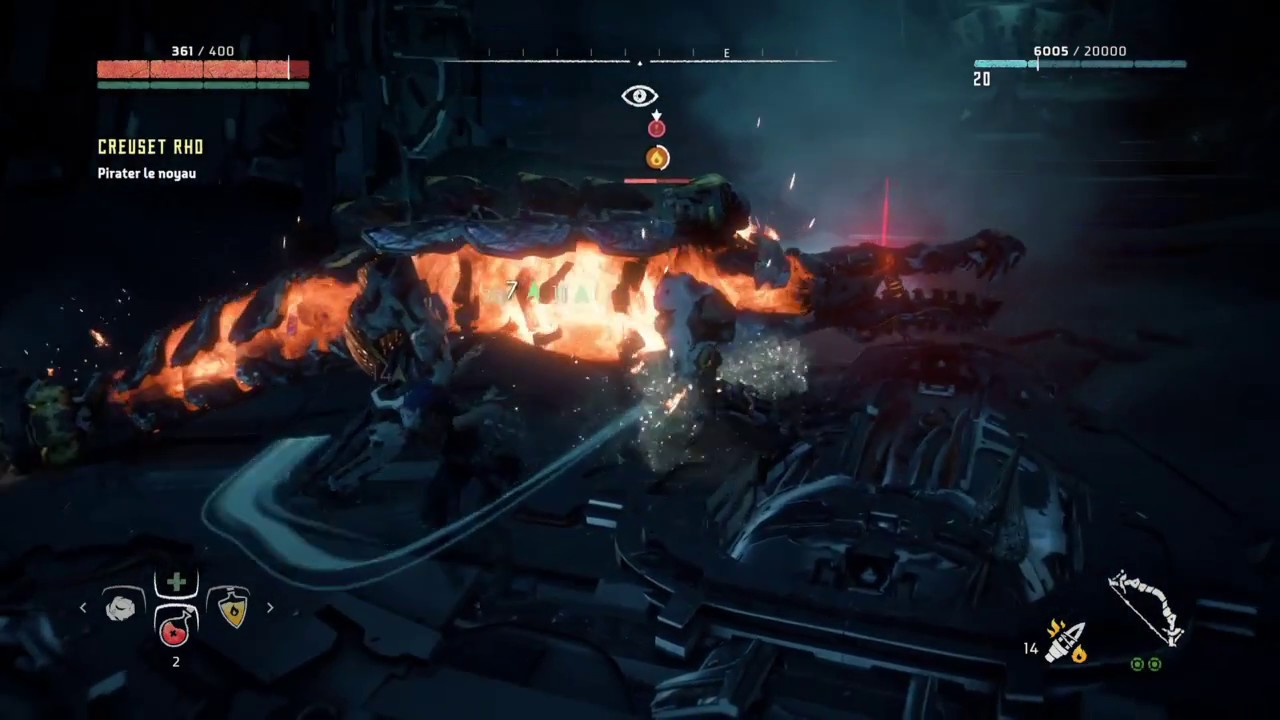 Horizon Zero Dawn - Cauldron RHO BOSS - Very hard mode - YouTube