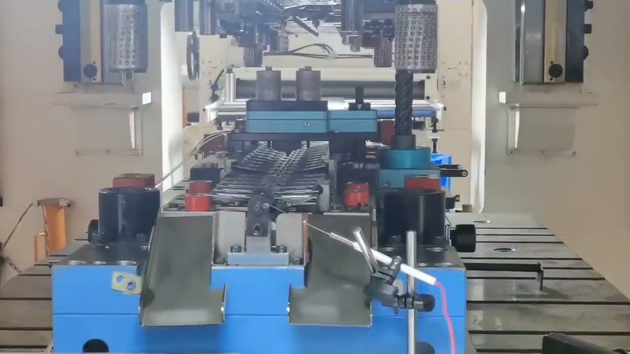 In die tapping application_Progressive Stamping - YouTube