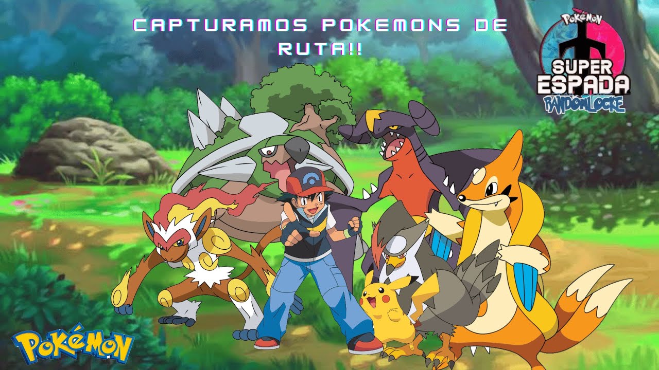 POKEMON SUPER ESPADA RANDOMLOCKE DIA 2 EN BUSCA DE POKEMONS 😍 !! - YouTube