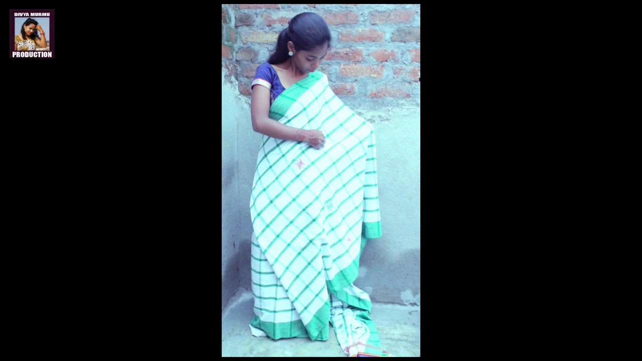 santhali saree || how to wear santali saree || santali saree - YouTube