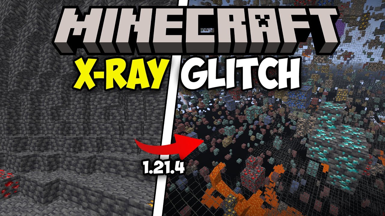 Easiest Minecraft 1.21.4 Survival Xray Glitch Guide | Minecraft xray ...