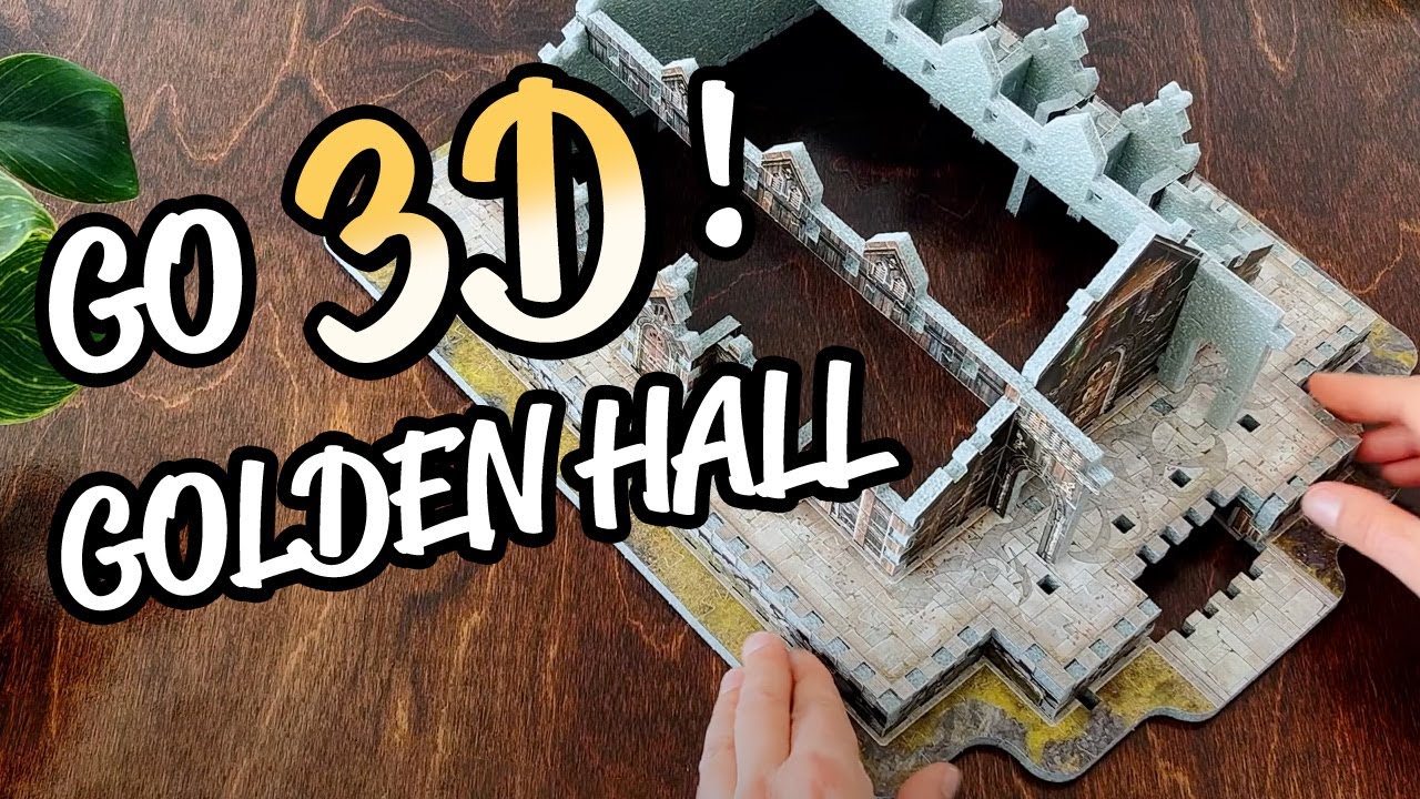 Assembly Instructions | Lord of the Rings - Golden Hall 3D Jigsaw ...