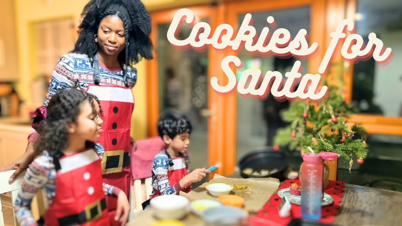 Magical Moments: Patricia and Kids Bake Delicious Cookies for Santa ...