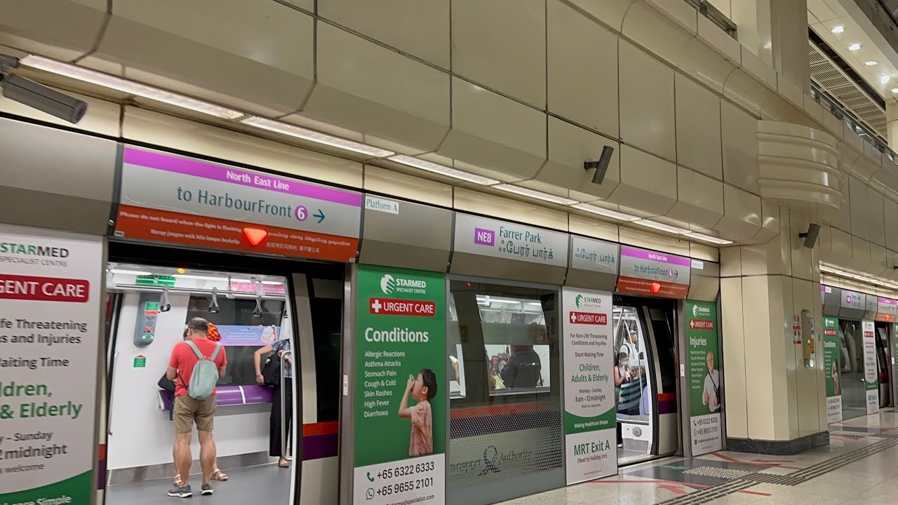 MRTravels on the North East Line: Tour of Farrer Park MRT Station ...