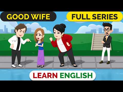 ❤️Good Wife Full Series | Animated stories | English Story | English Conversation | Window English