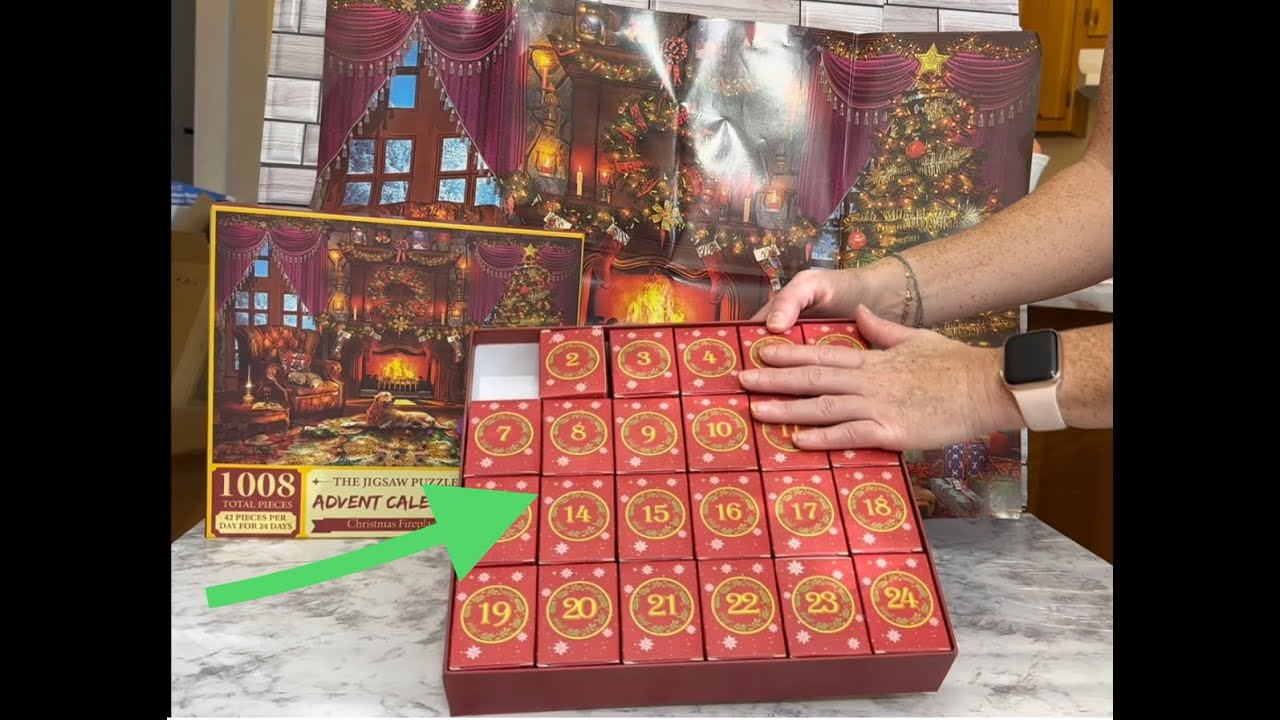 Look How Fun This Advent Calendar Puzzle Will Be! - YouTube