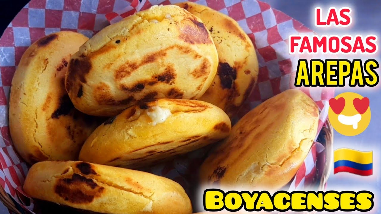 EXQUISITA AREPA BOYACENSE CON CUAJADA Y MAIZ, SUPER DELICIOSAS 😋 Receta ...