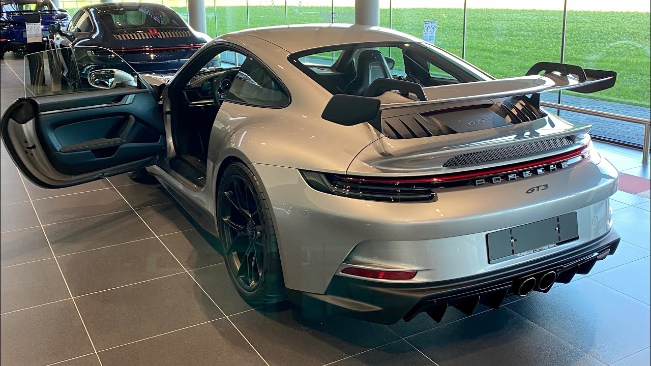 Porsche 911 (992) GT3 in GT Silver Metallic | Walkaround - YouTube