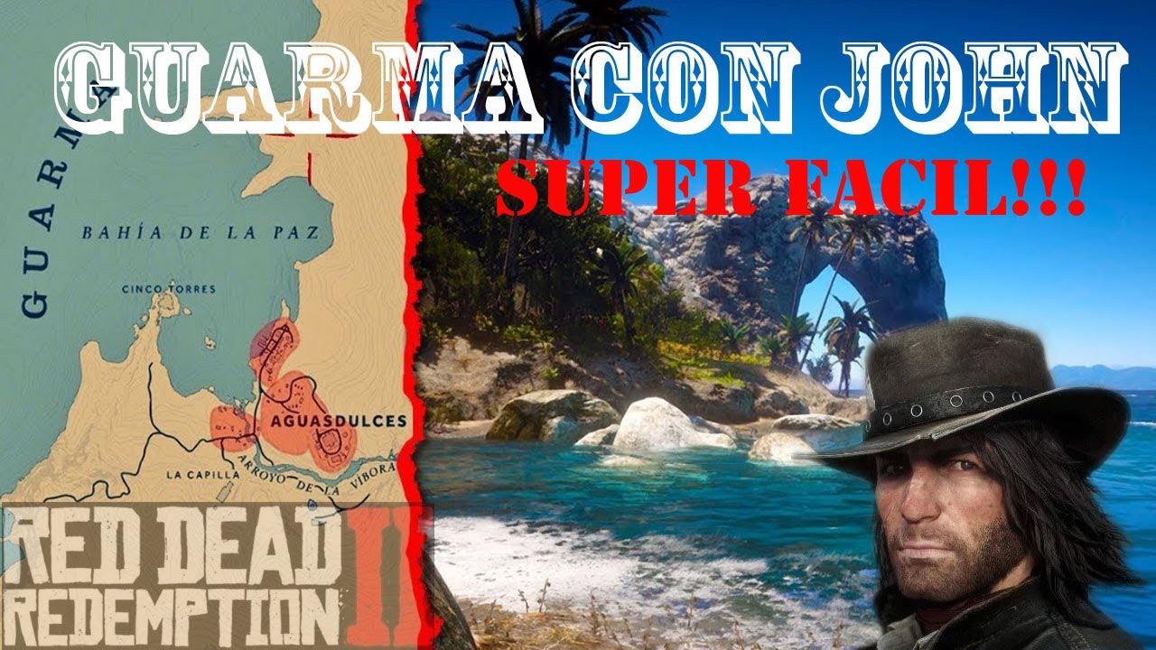 Ir a Guarma con John muy facil y los animales unicos de la isla - Red ...