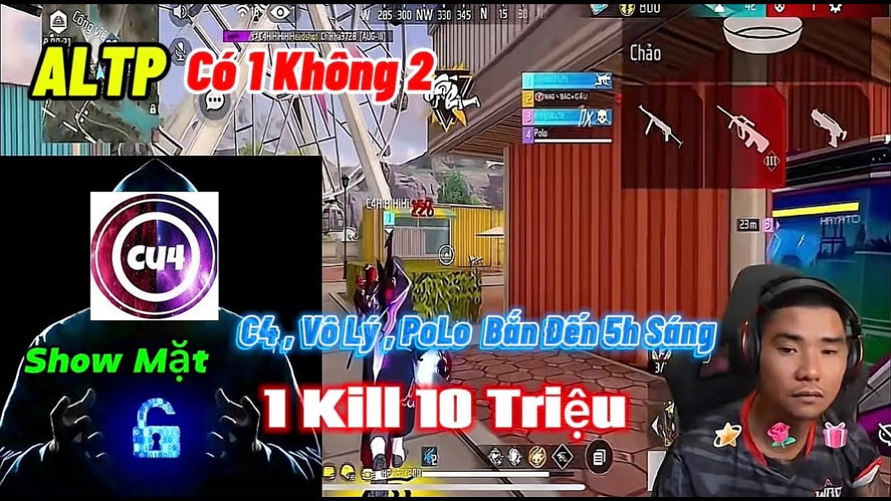Free Fire | C4 Show Mặt 1 Kill 10 Triệu Liệu Chinh Phục Thành Công ALTP ...