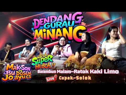 Saluang Dendang Gurau Super Heboh..!!🎉💃Mak Son Vs Bu Dosen Jo Ayu Cs Di Akhir Acara Alek Nagari