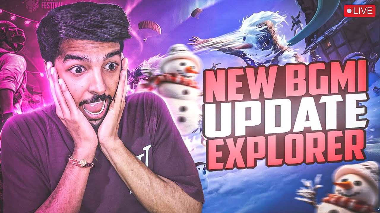 BGMI SNOW UPDATE FUN STREAM WITH ELECTRO - YouTube