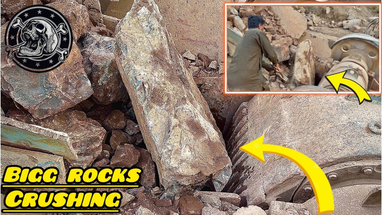 👹Top BiG Rock Crusher Machine:A Giant in Action”Big Rocks Crushing:A ...