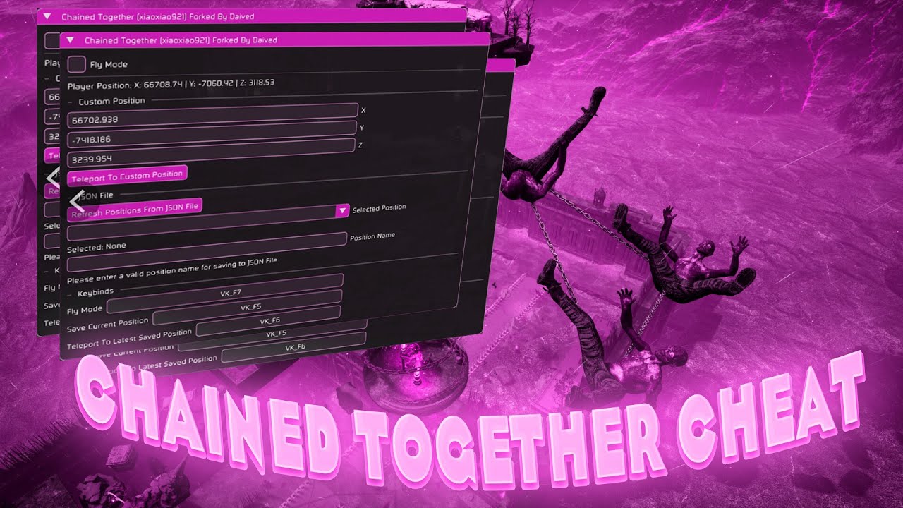 *Awesome* Chained Together - Cheat | Best Hack For Chained | Fly & Many ...