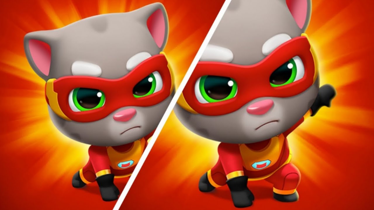 Talking Tom Hero Dash - 2x Tom Hero Gameplay Android and IOS - YouTube