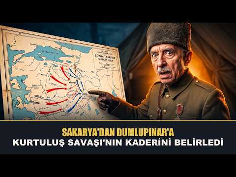 Sakarya'dan Dumlupınar'a bir harita Kurtuluş Savaşı'nın kaderini belirledi