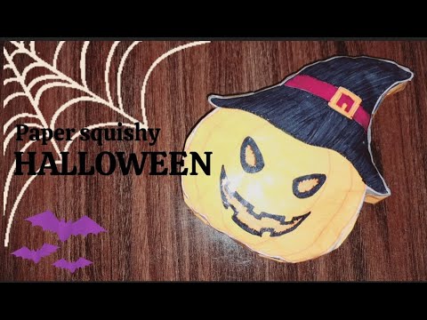Tutorial paper squishy halloween #papersquishy #squishy #halloween ...
