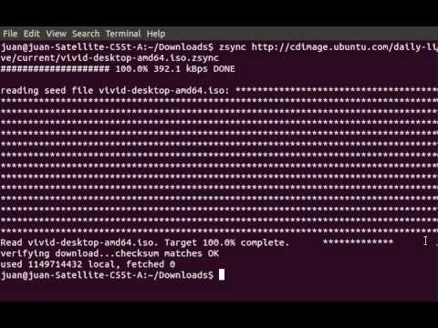 How to use ZSYNC in linux - YouTube