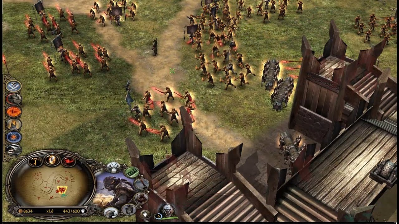 The Battle for Middle-Earth 1 - Evil Campaign - Fords of Isen - YouTube