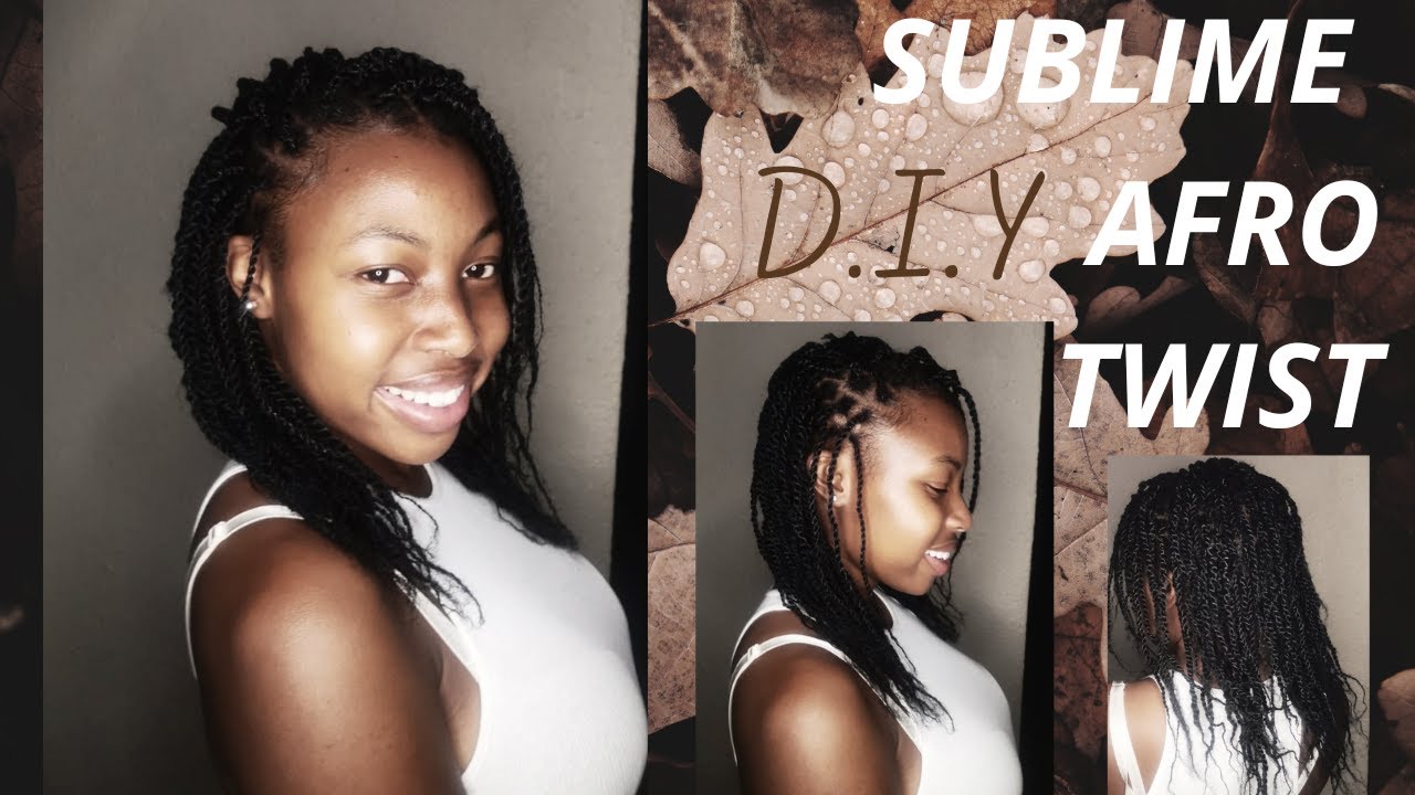 Sublime Afro Twist | Crochet Insert | South African Youtuber - YouTube