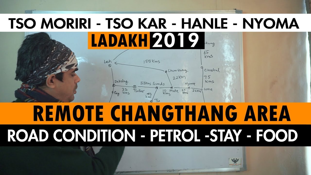 Ladakh Changthang | Road Map - Petrol - Food&Stay | Know it all - YouTube
