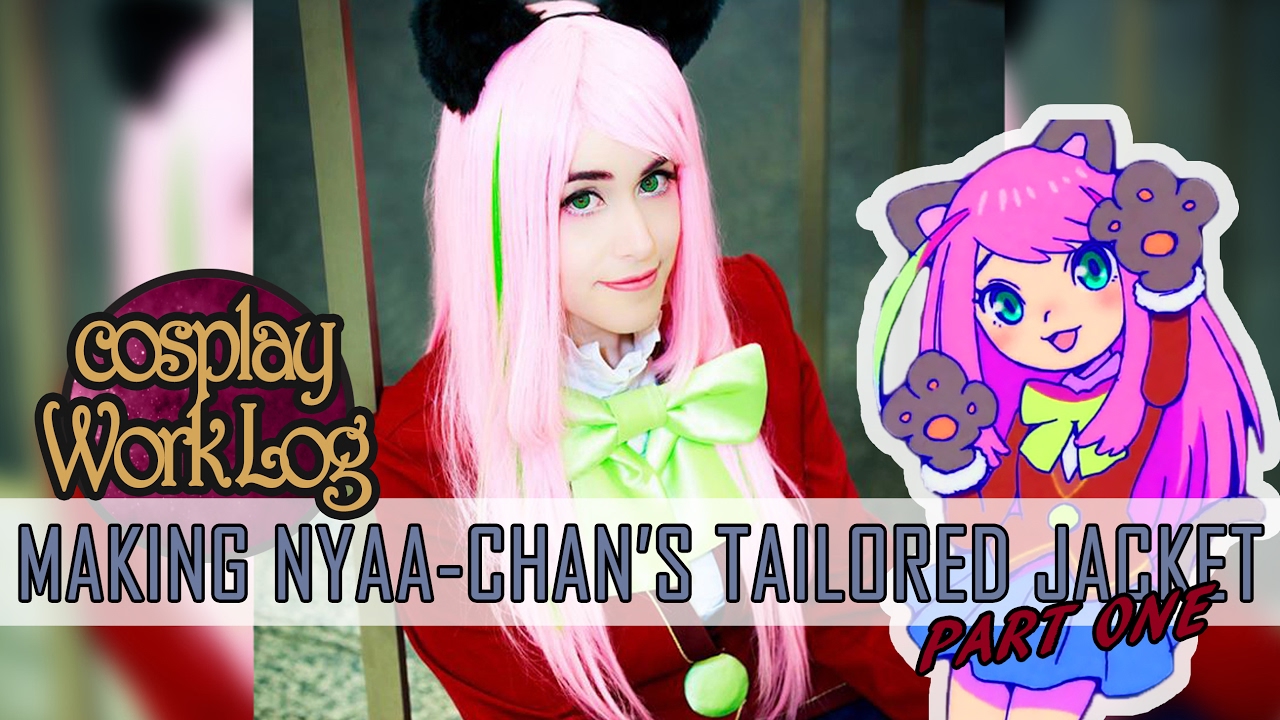 Cosplay Work Log - Making Nyaa-chan's Tailored Jacket pt. 1 - YouTube