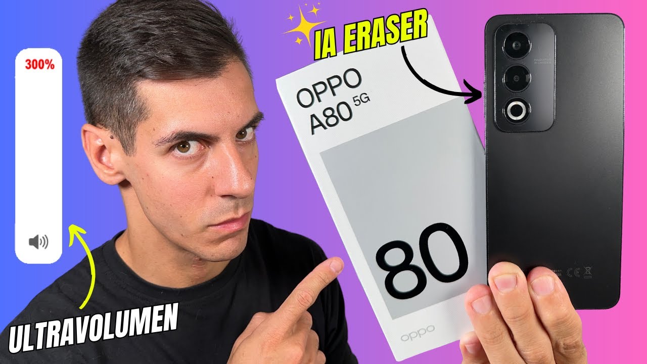 OPPO A80 5G Review tras 10 DÍAS DE USO 📲 🟢 ¿VALE LA PENA? - YouTube