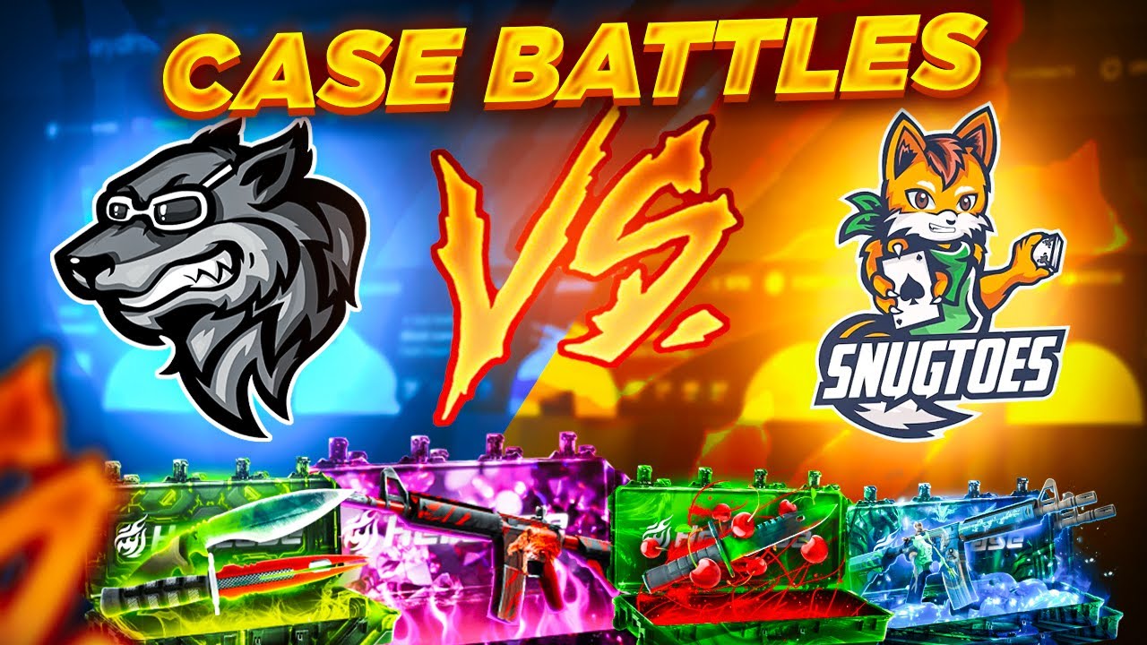 We Did More HUGE CASE BATTLES Against Each Other... - HELLCASE - YouTube