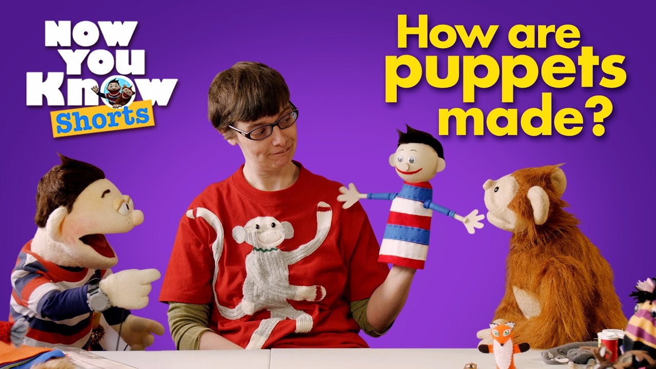 How are Puppets Made?🧦 | Now You Know | Learning for Kids🧑🏻🐵 - YouTube