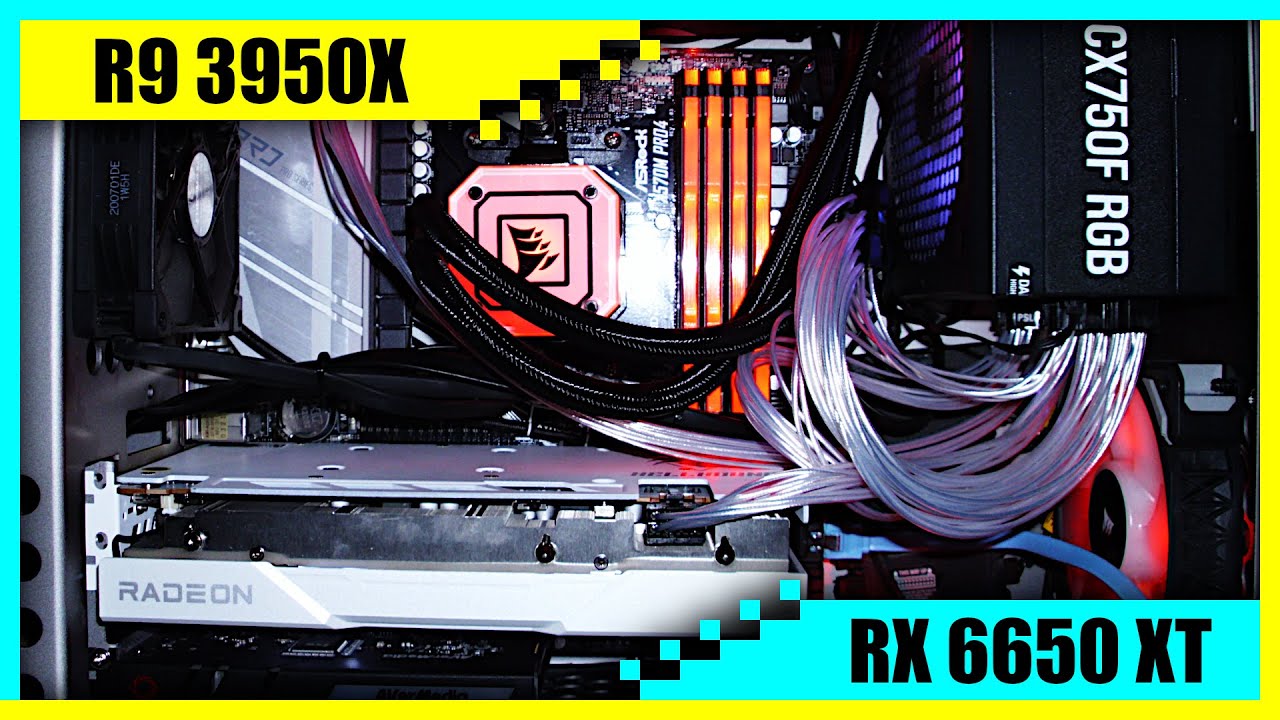 Ryzen 9 3950X + RX 6650 XT Gaming PC in 2022 | Tested in 10 Games - YouTube