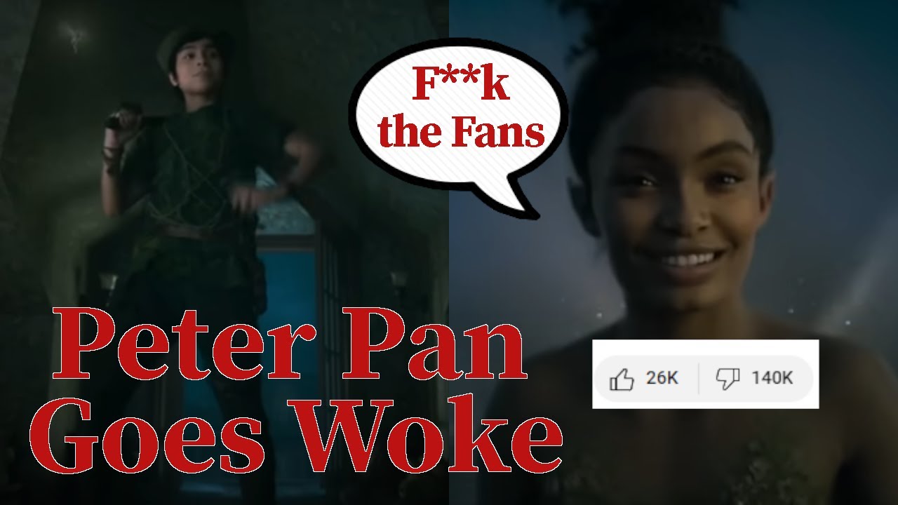 Disney DESTROYED For Woke Peter Pan and Wendy Trailer | Black ...