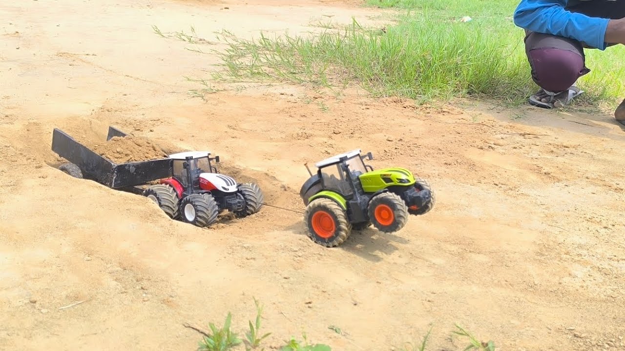 ️ ️🚜🚜remote control tractor video ll RC tractor ll mini tractor trolley ...