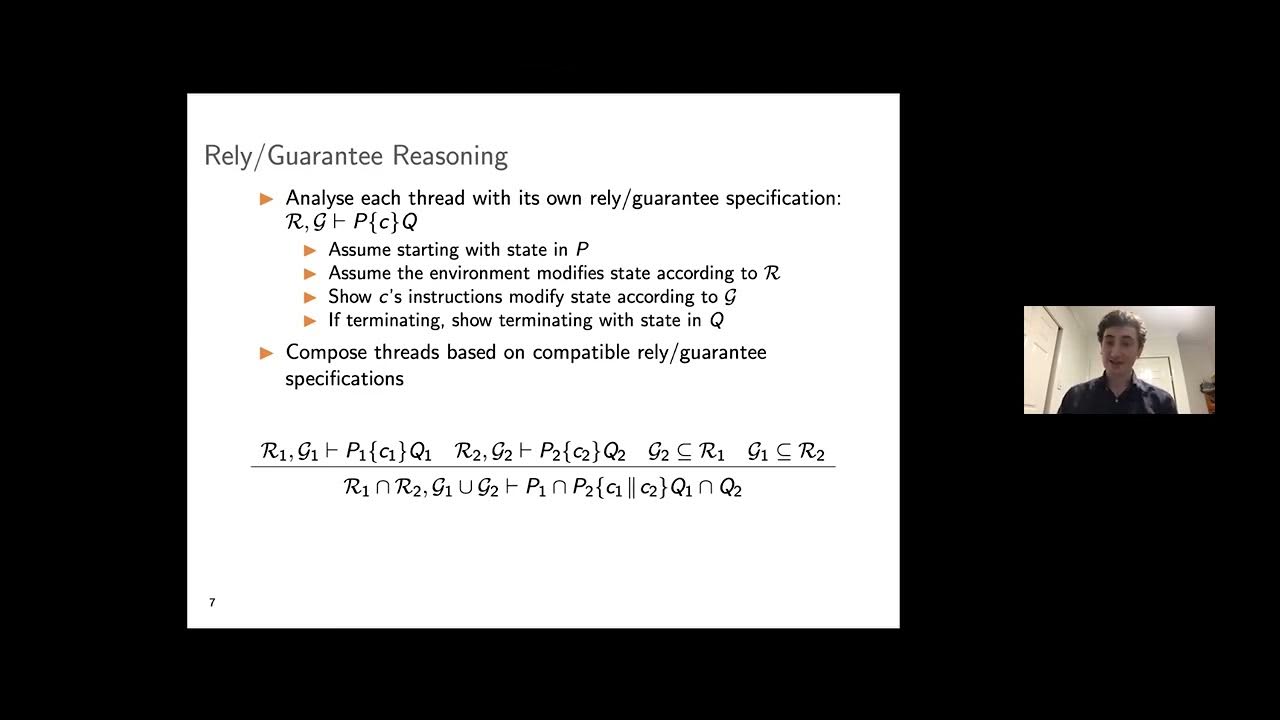 FM'21 | Session 6 : Rely/guarantee reasoning for multicopy atomic weak memory models - YouTube