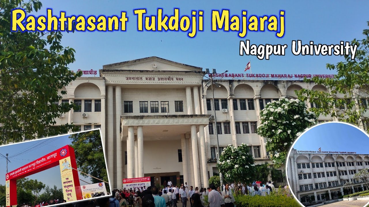 "Rashtrasant Tukdoji Maharaj University Nagpur 🎓 || RTMNU Campus & New ...