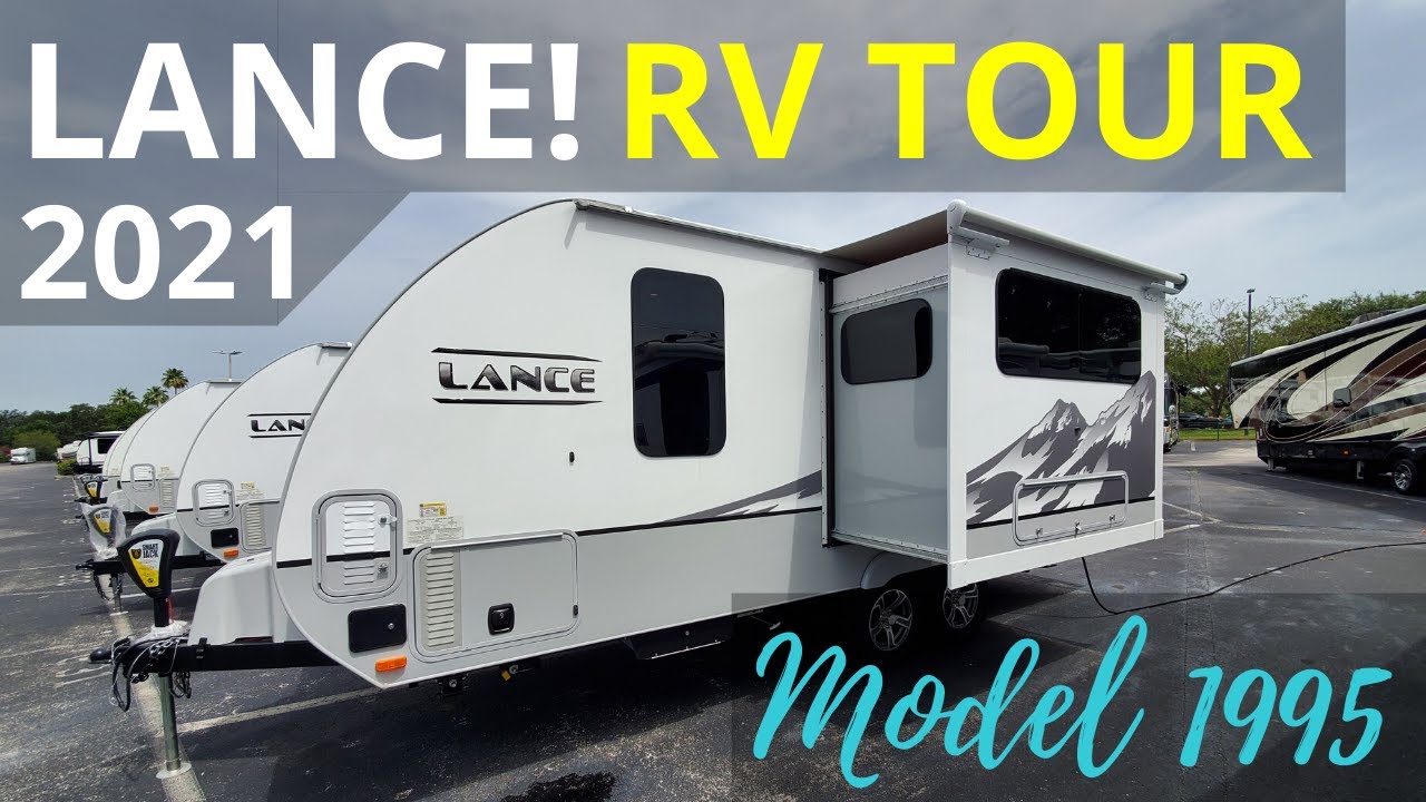 RV Tour! 2021 Lance Model 1995 - YouTube