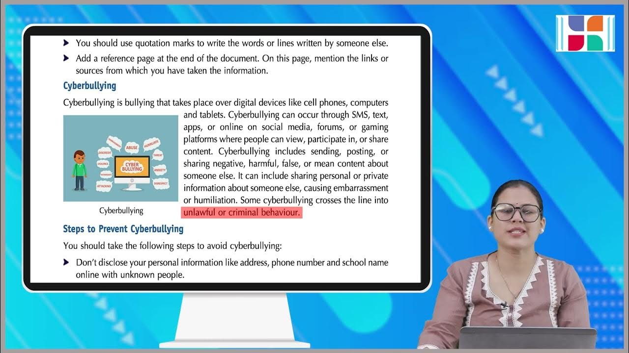 Ch 8 | Swastik | Computer | Class 7 | Cyber Security Threats and Computer Ethics | For children ...