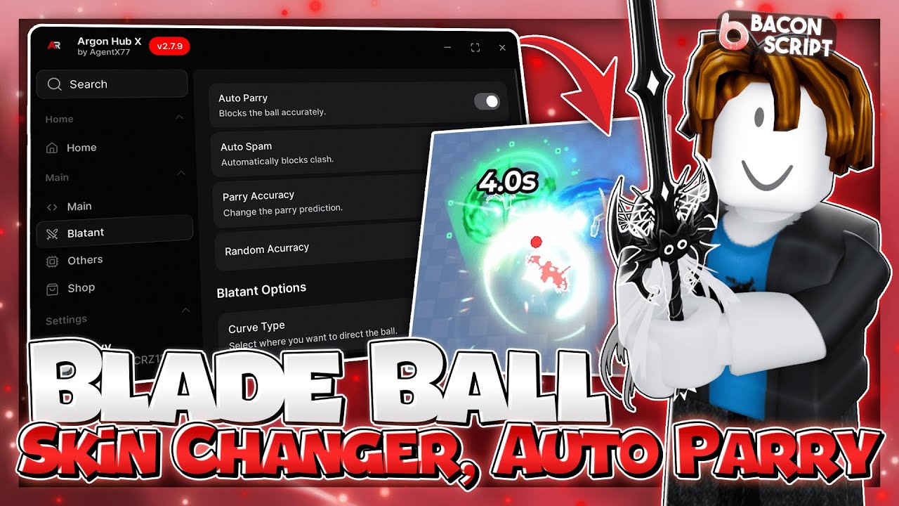 [NEW] Blade Ball Script | Auto Parry, Skin Changer (Mobile & PC) - YouTube
