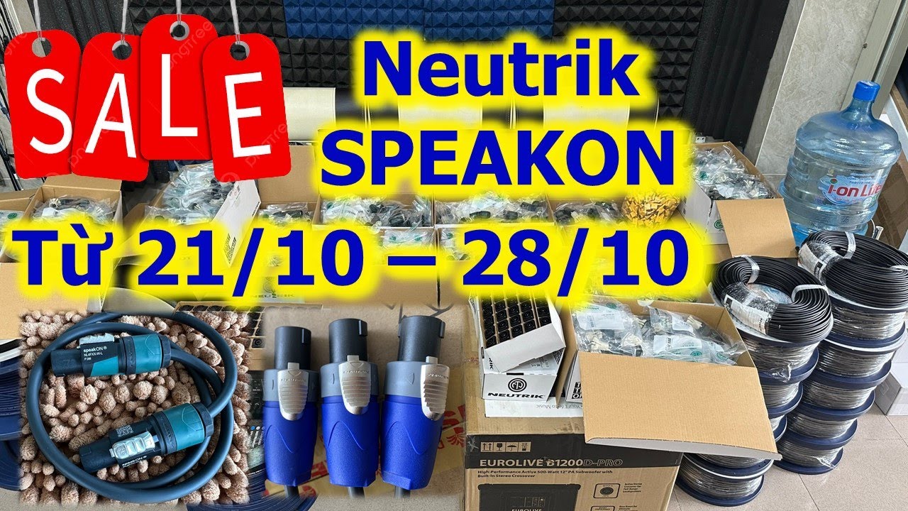 Vandamme & Neutrik - Đã có hàng. - YouTube