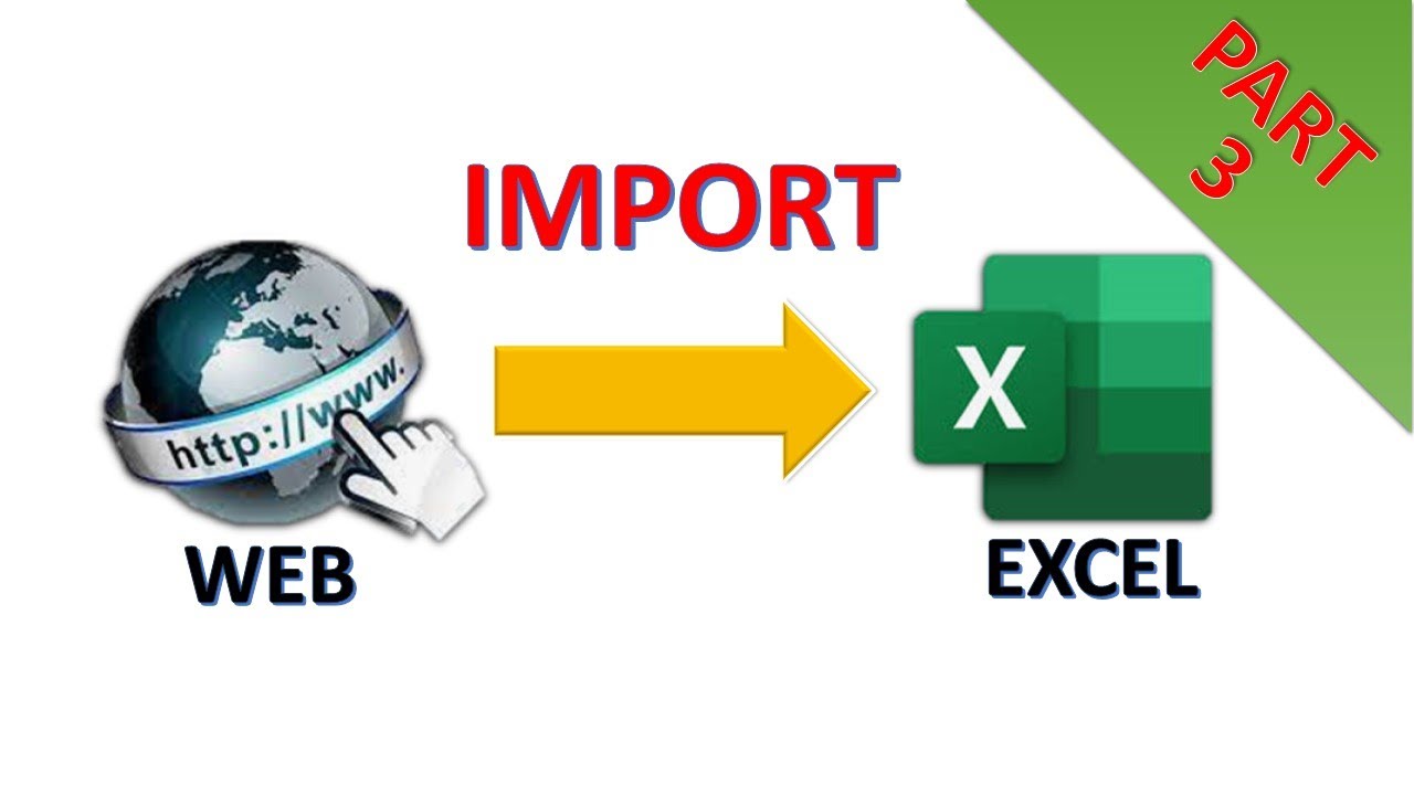 03 Import Data Web To Excel With Power Query Youtube 8660