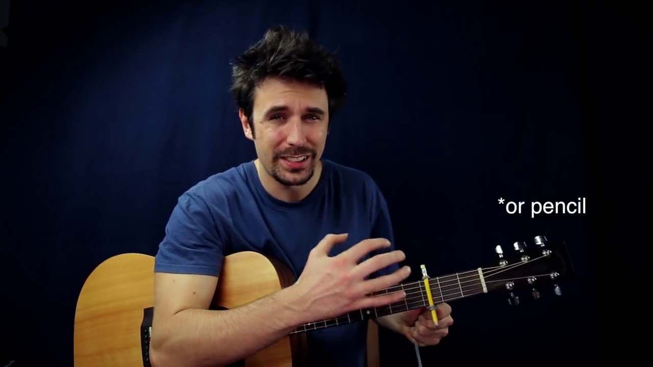 How to Make a Capo guitar in 2 minutes | Easy DIY CAPO - YouTube