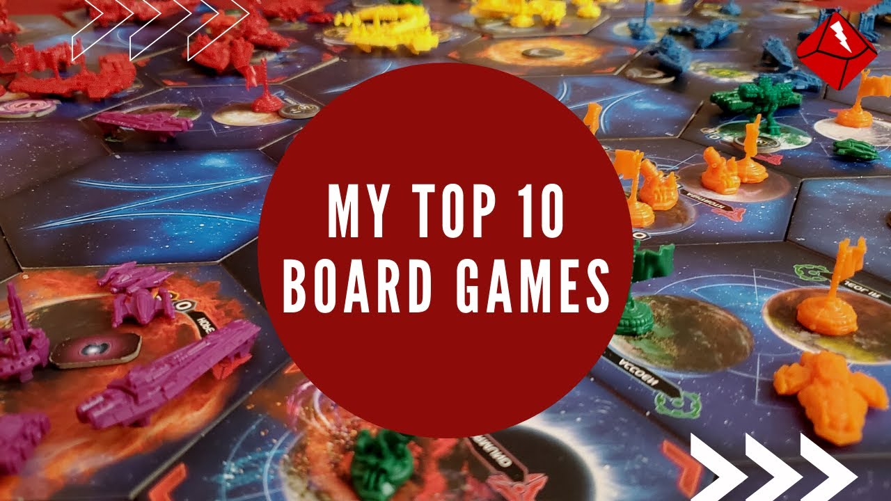My Top Ten Board Games OF ALL TIME!!!! (as of 2021) - YouTube