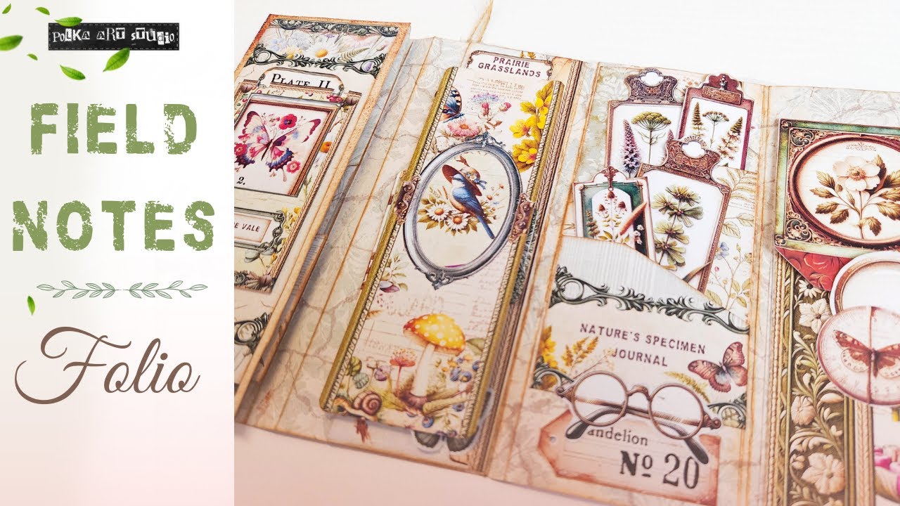 Field Notes Folding Folio Tutorial - YouTube