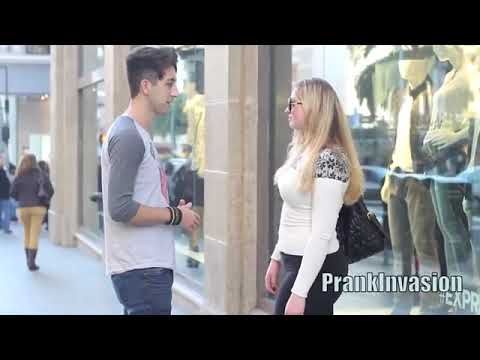 Kissing Prank Belly Button 