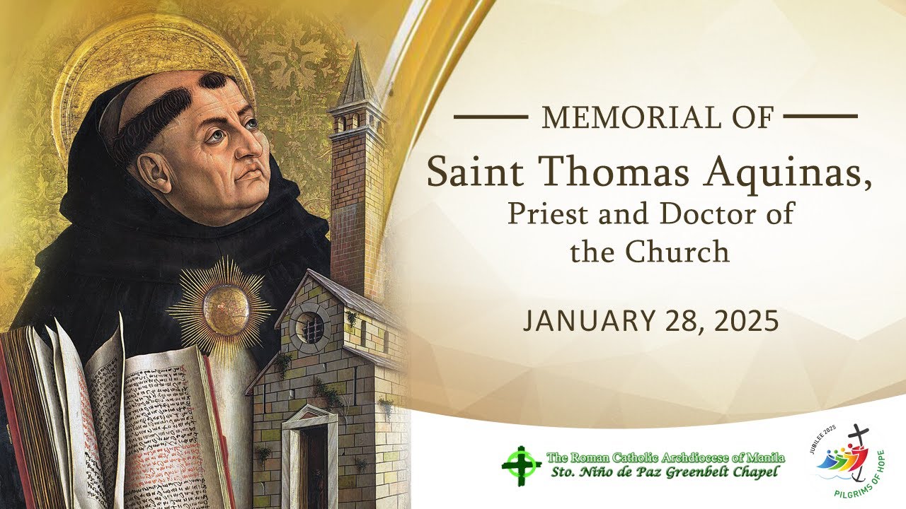 Memorial of Saint Thomas Aquinas, Priest and Doctor of the Church - YouTube