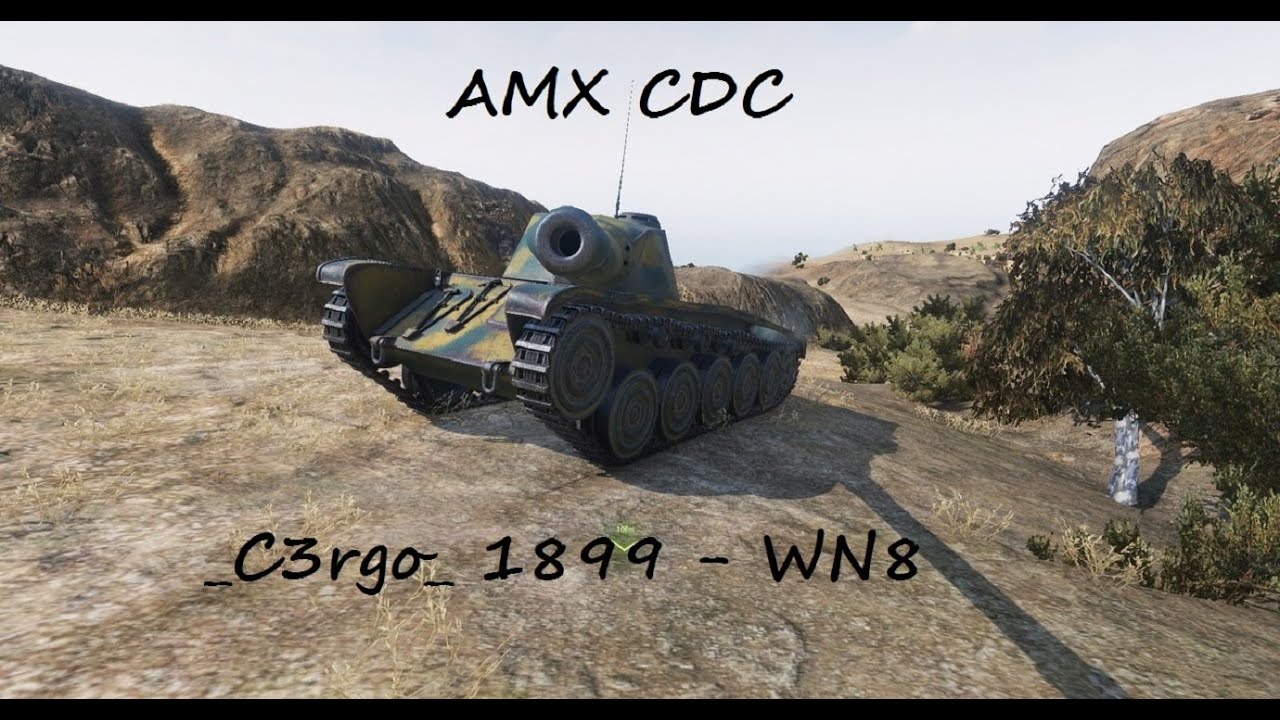 Лучший бой на AMX CDC! 6600 урона! - YouTube